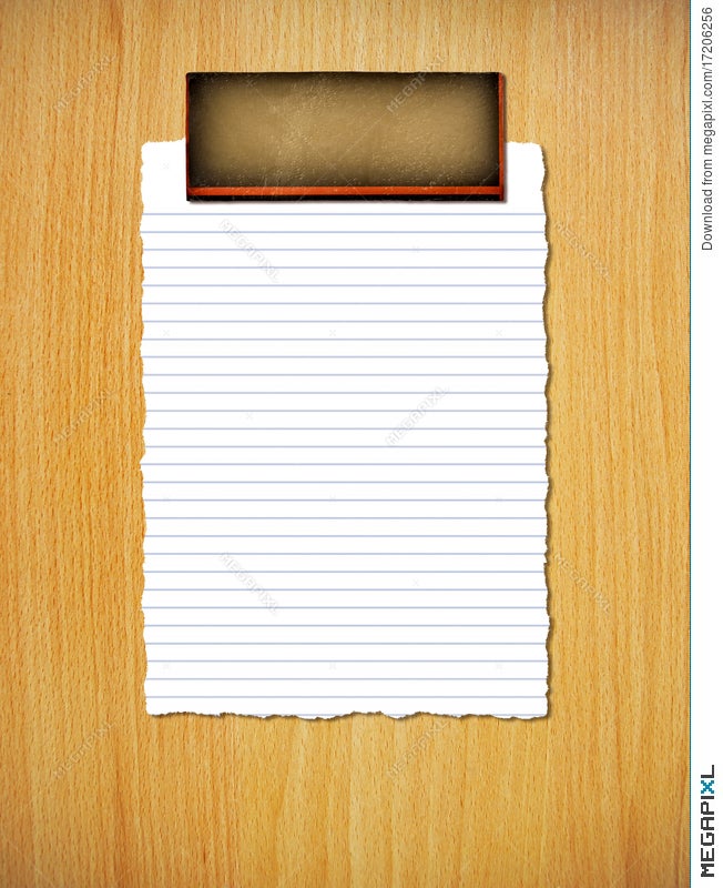 Torn Lined Paper Background