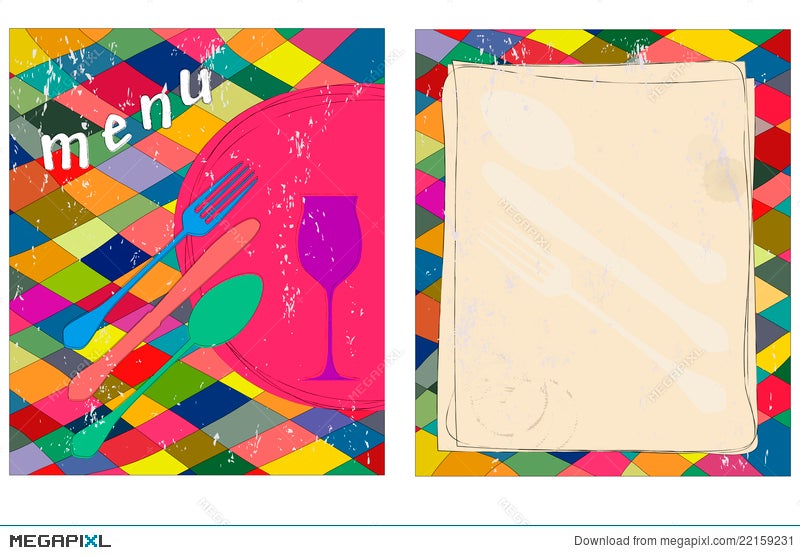 Blank Menu Design Templates