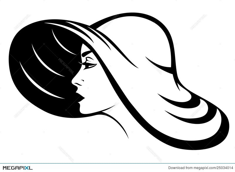 Ladies Hat Vector