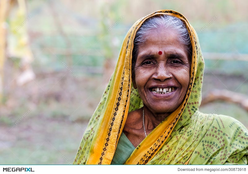 Village Woman Clipart Face