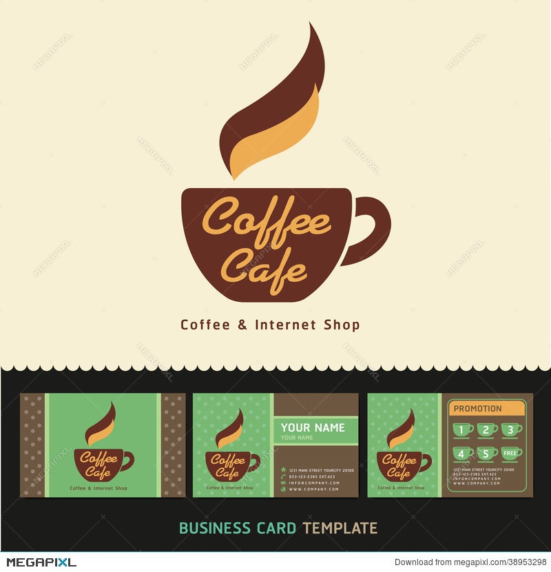Coffee Business Card Template Free