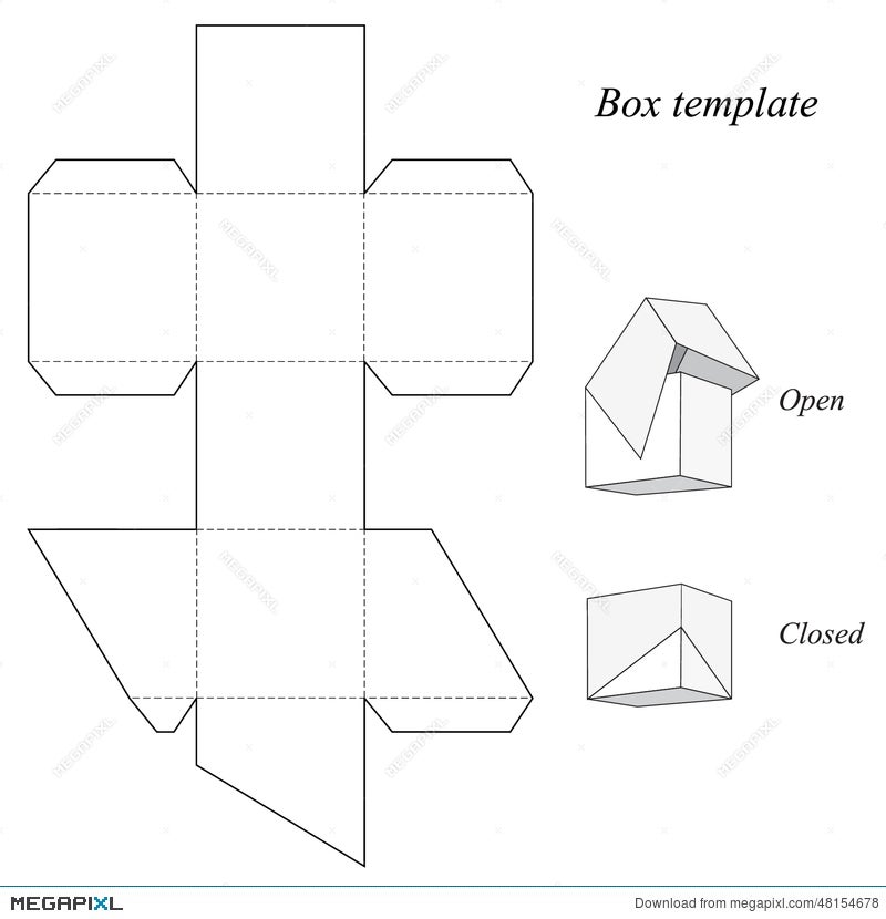 Square Box Template