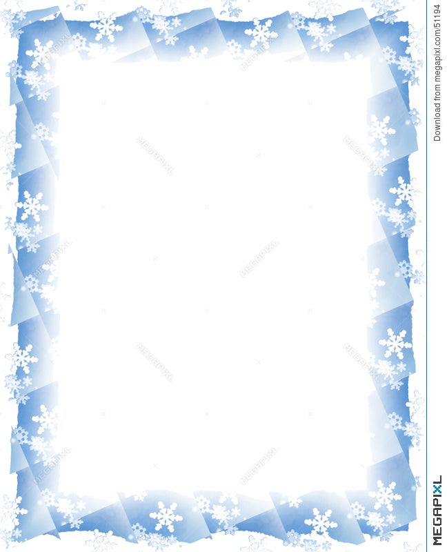 Printable Winter Borders