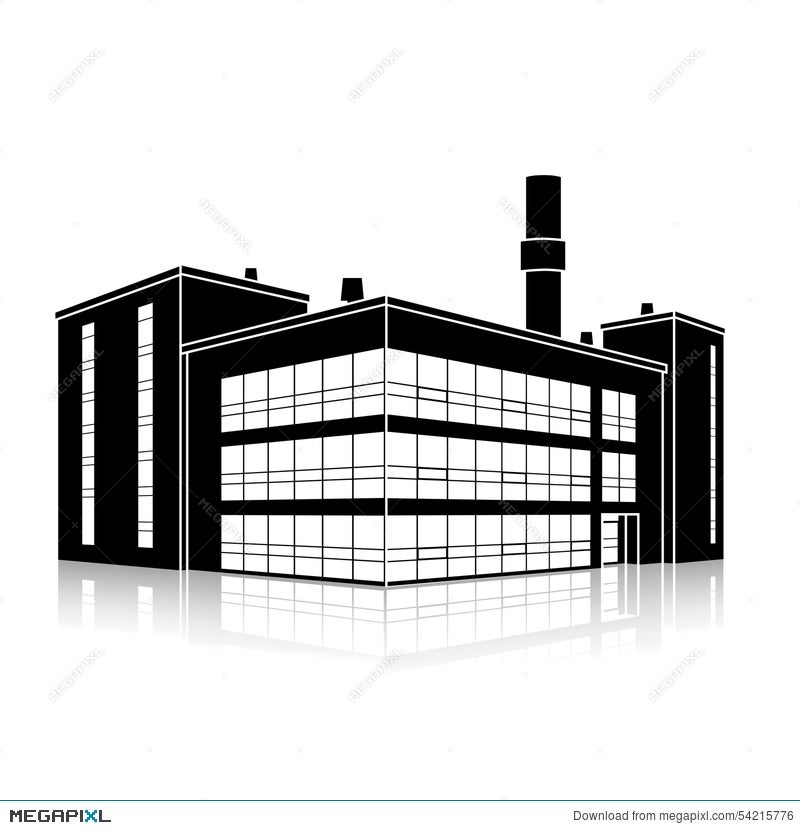 Factory Building Clipart Free