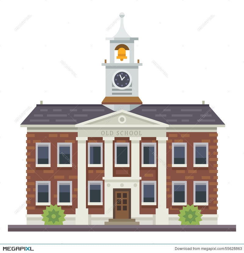 University Building Cartoon