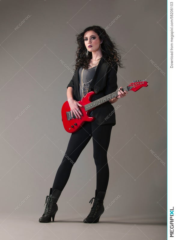 Women Guitar Poses