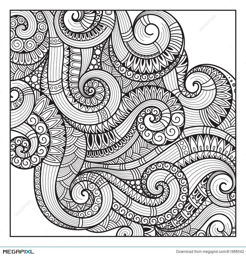 Tribal Pattern Coloring Pages