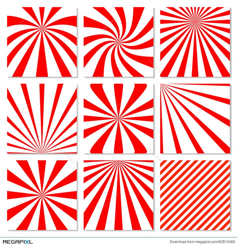 Starburst Background Red