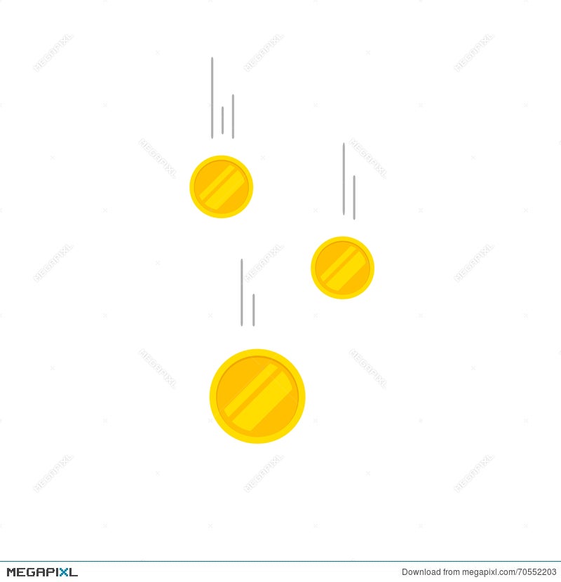 Falling Coins Animation