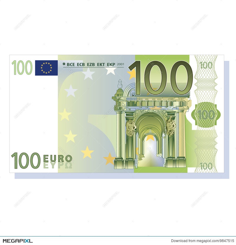 100 Euro Bills