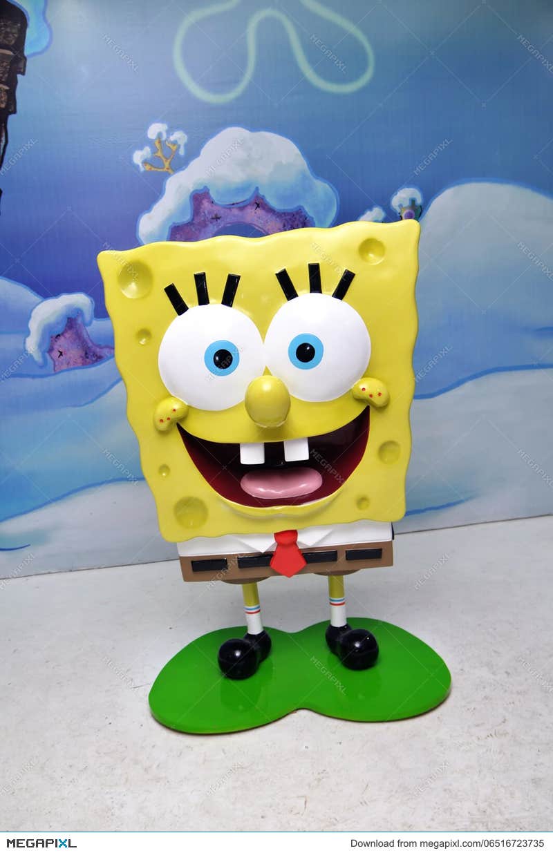 Spongebob Statue Stock Images by Megapixl