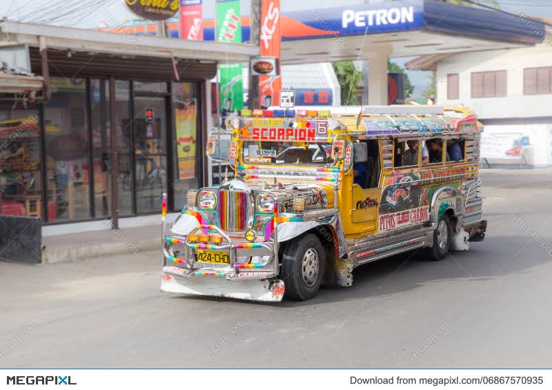 Philippine Jeepney Route Stock Images by Megapixl