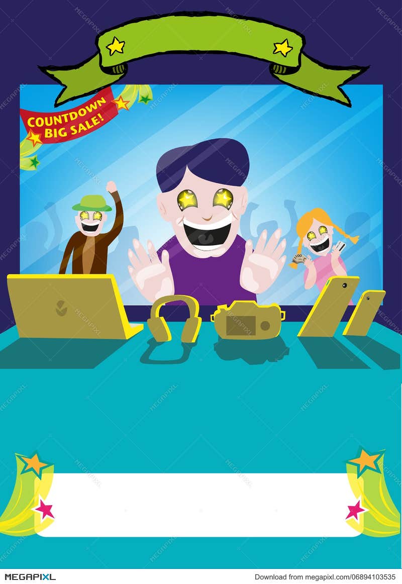 Fanboy Clipart And Illustrations