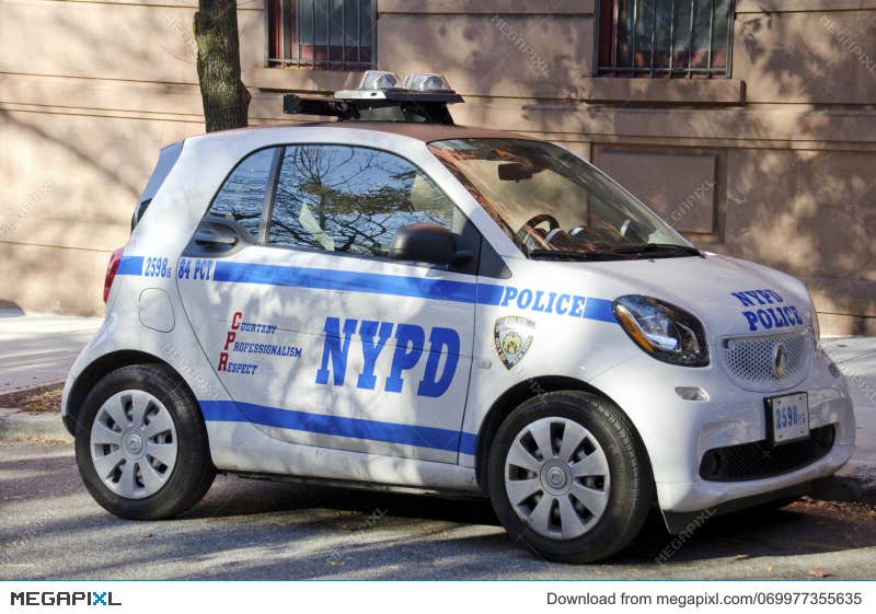 Tiny Nypd Police Car Stock Images by Megapixl
