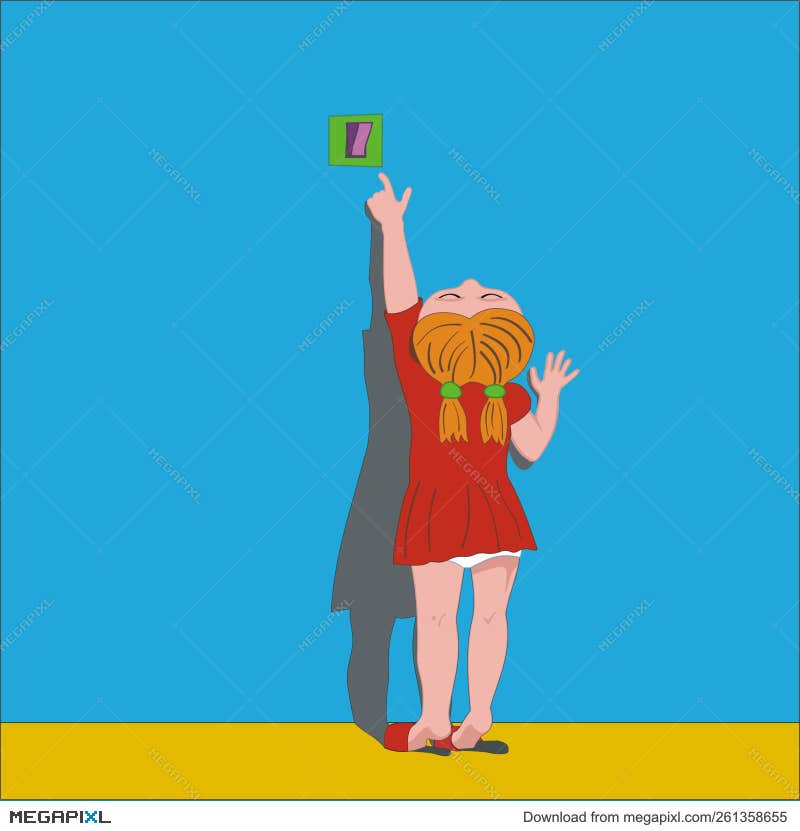 Girl Turning Off Light Clipart And Illustrations