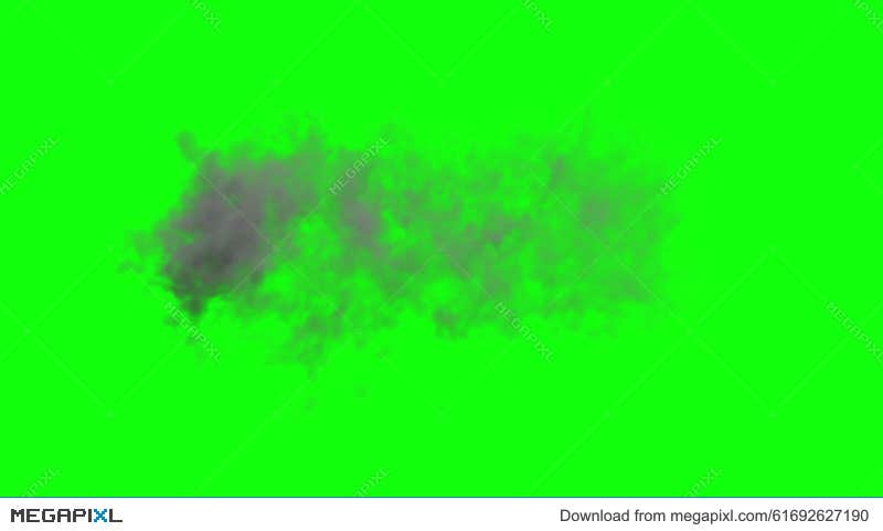 Smoke Steam Vapors Green Screen Chroma Key Explosion White Dry Fog ...