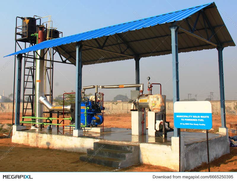 Pilot Scale Plant Test Rig Waste To Fuel Stock Photos by Megapixl