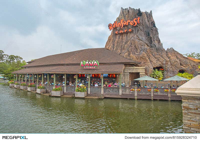 Rainforest Cafe Volcano Stock Images by Megapixl