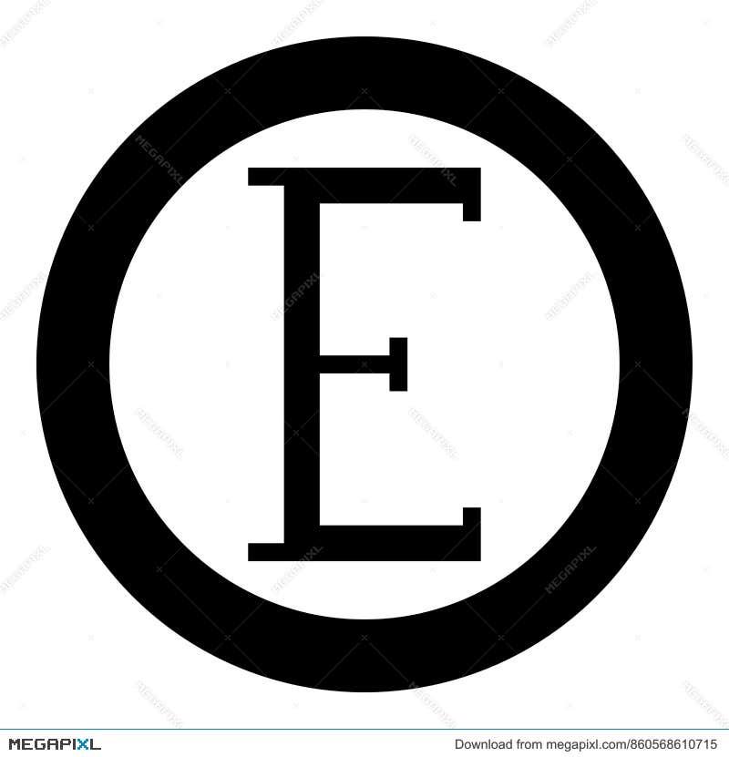 Epsilon Greek Symbol Capital Letter Uppercase Font Historical Language ...