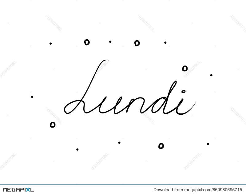 Lundi Clipart And Illustrations