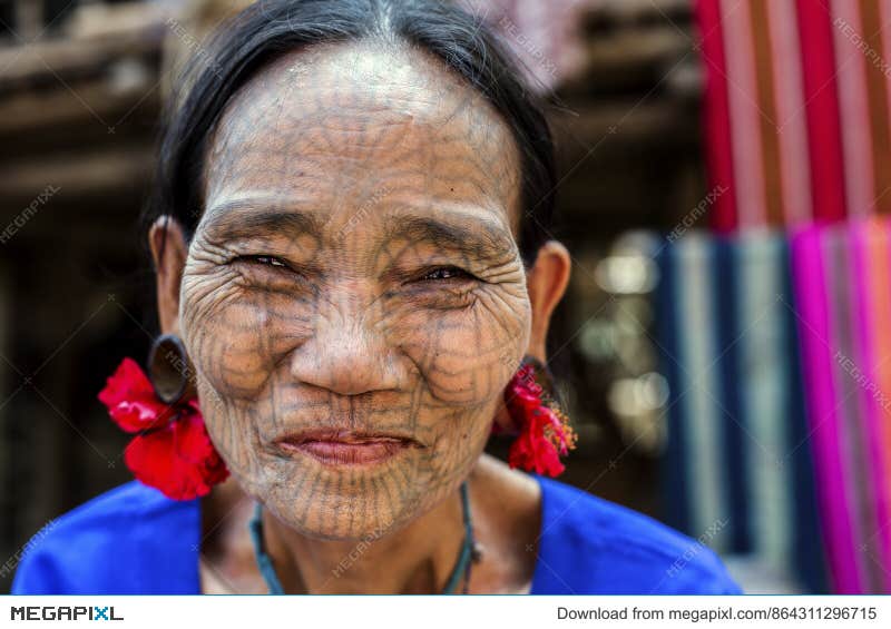 Chin Tribe People Myanmar Stock Images by Megapixl