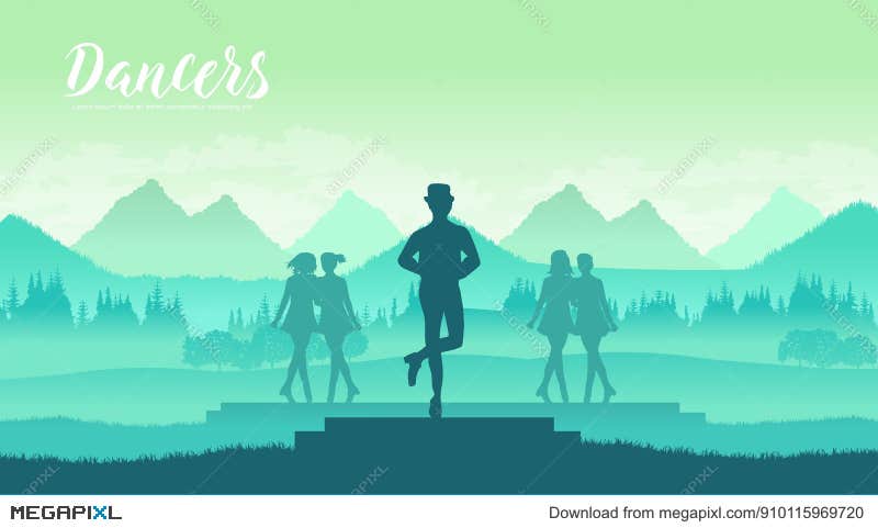 Riverdance Clipart And Illustrations