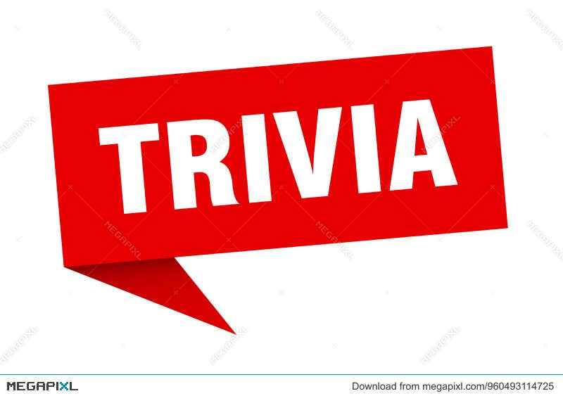 Red Trivia Trivia Night Night Quiz Contest Bar Sign Speech Bubble ...