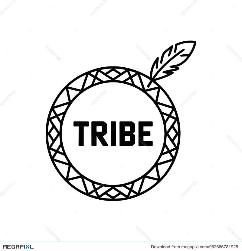 Round Circle Native Tribe Sign Symbol Logo Clipart And Illustrations
