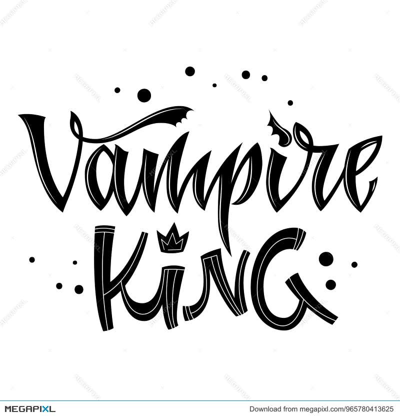 King Bat Vampire Logo Clipart And Illustrations