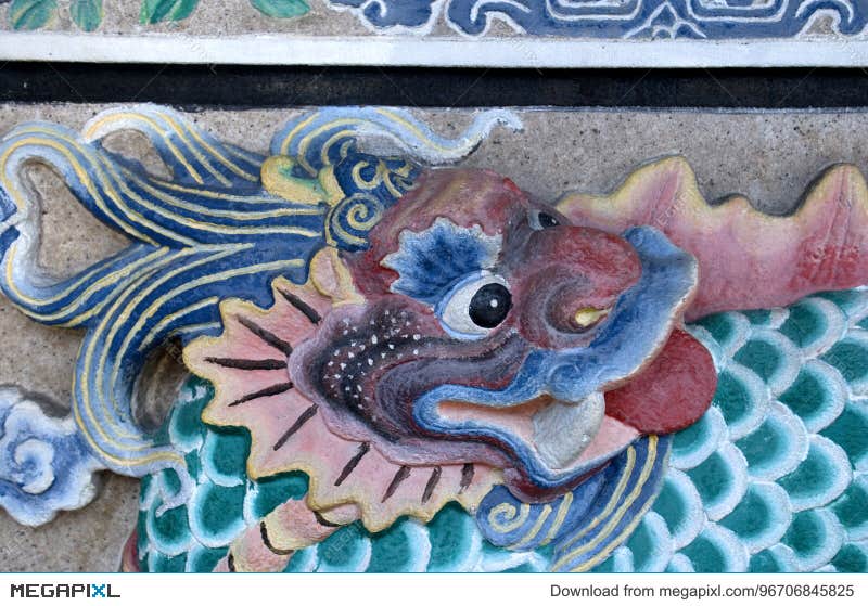Thai Pak Koong Temple Stock Images by Megapixl