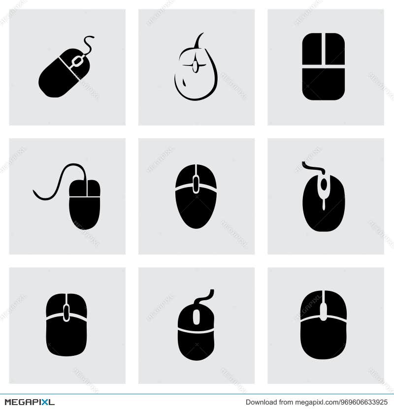 Monitor Cursor Email Icon Vector Clipart And Illustrations